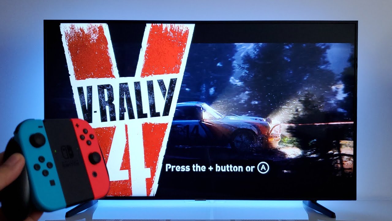 V-Rally 4 | Nintendo Switch handheld gameplay 4K TV - YouTube