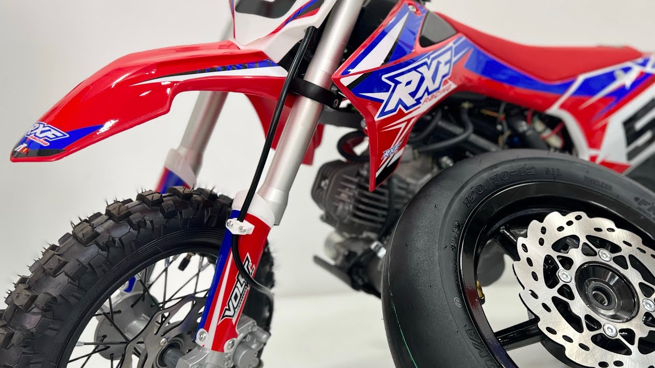 Pit Bikes Minimotos RXF RFZ ROAN THUNDER desde 50cc - YouTube