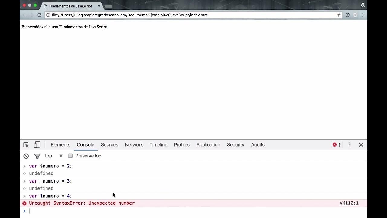 08.- Curso JavaScript fundamentos - Identificadores - YouTube