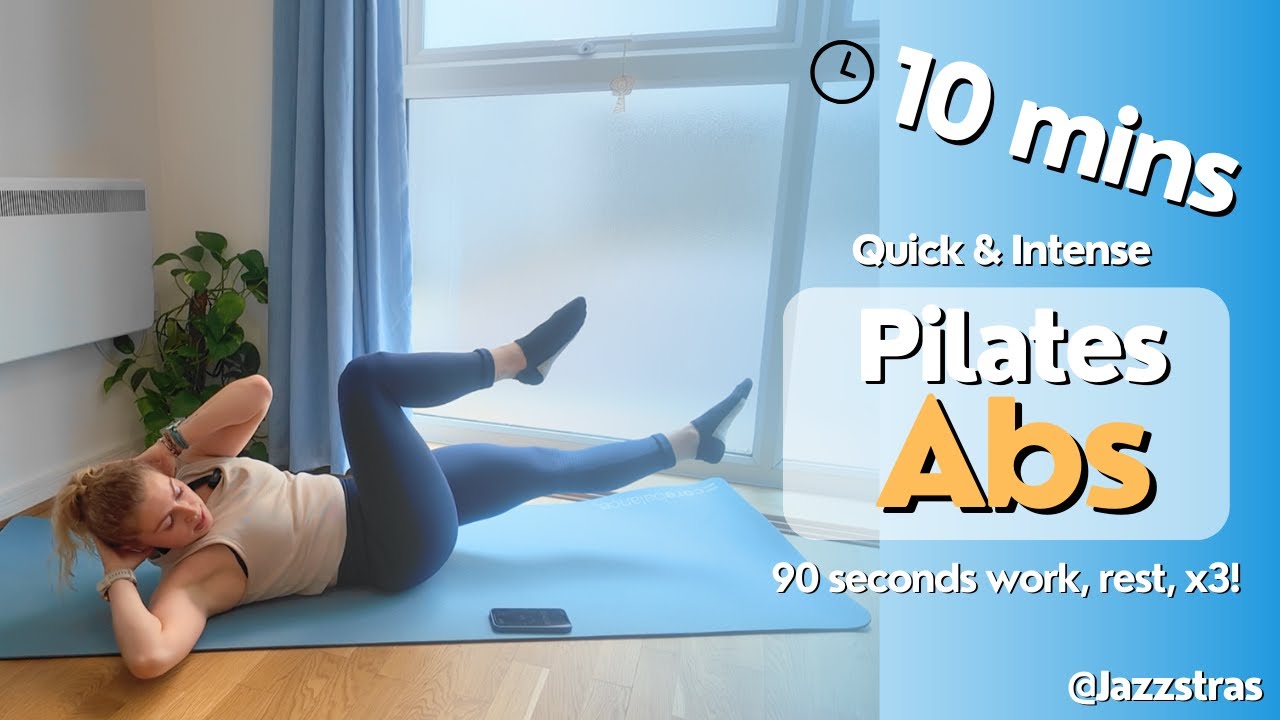 🔥 10 Minute Pilates Ab Workout | Intense • Core Burn - YouTube
