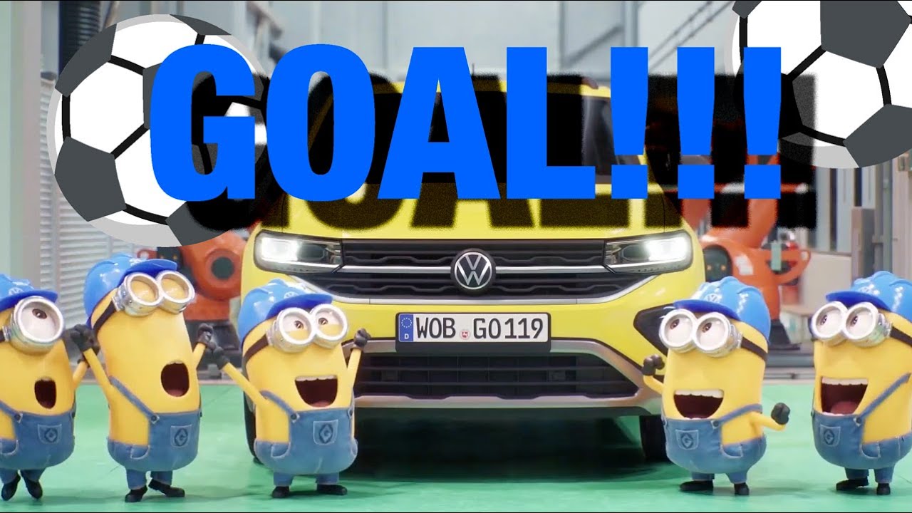 Funny Commercial EURO 2024 x MIINIONS go for GOAL!!! II Volkswagen GOAL ...