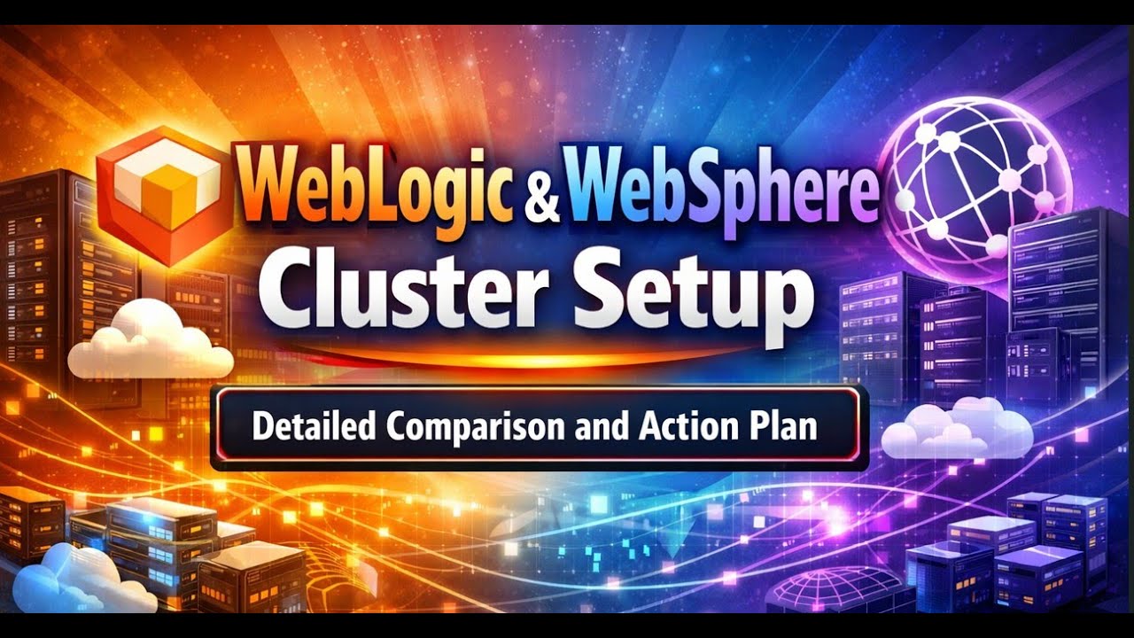 WebLogic Server Horizontal Clustering Vs. WebSphere Horizontal ...