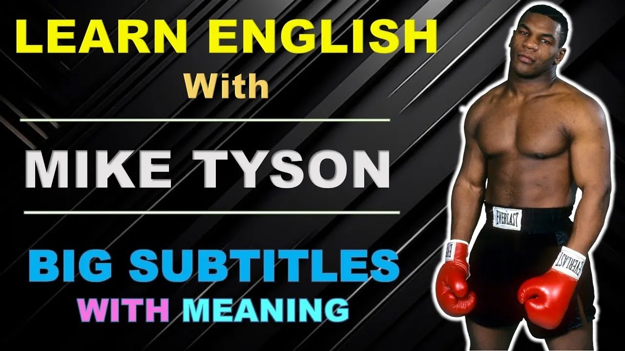 Mike Tyson's Emotional Speech | Learn English through Speeches with Big ...