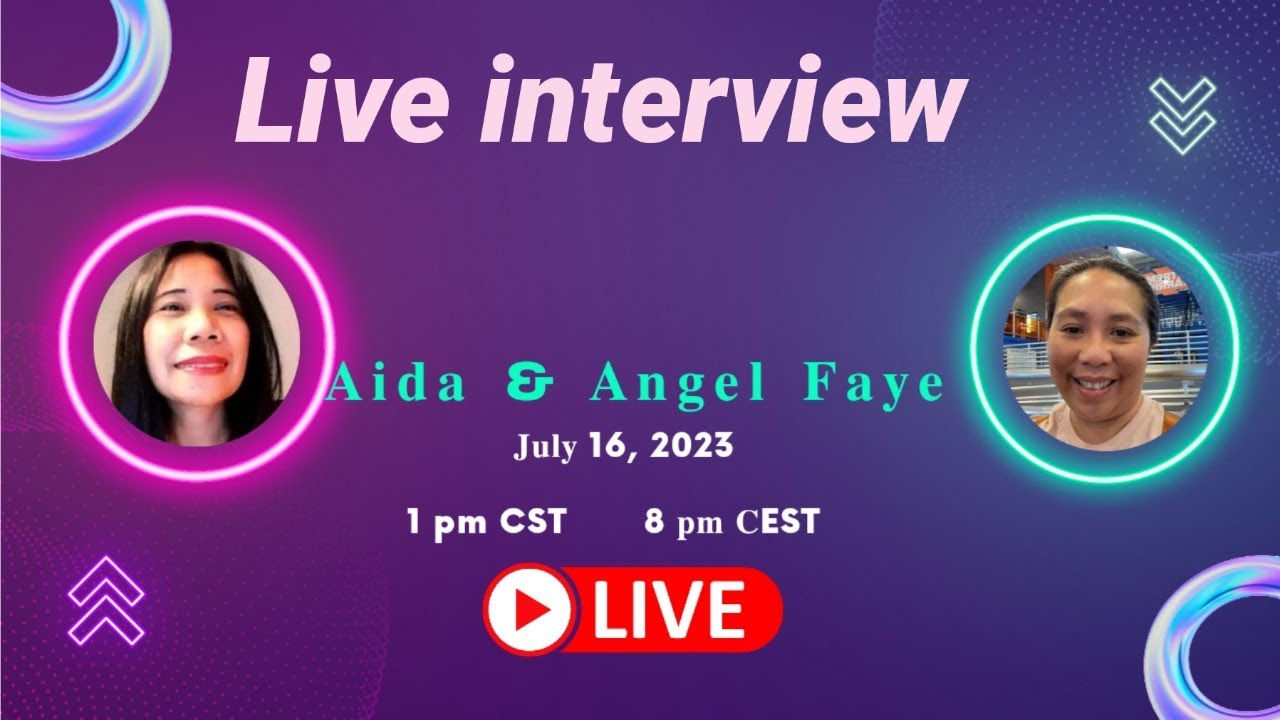 Live interview with Angel Faye - YouTube