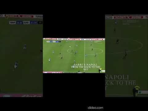 Sarri’s Napoli: From the Back to the Net 1##Sarri #Napoli #BuildUpPlay #Shorts #VerticalPlay