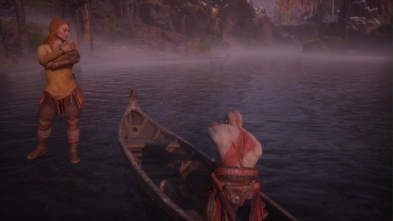 Lafaye the float. God of War Ragnarök - YouTube