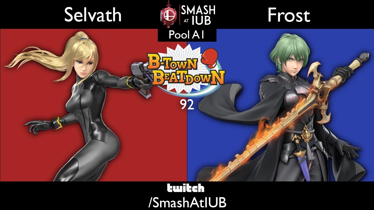 B-Town Beatdown 92 Pools: Selvath (Zero Suit Samus) vs Frost (Byleth ...