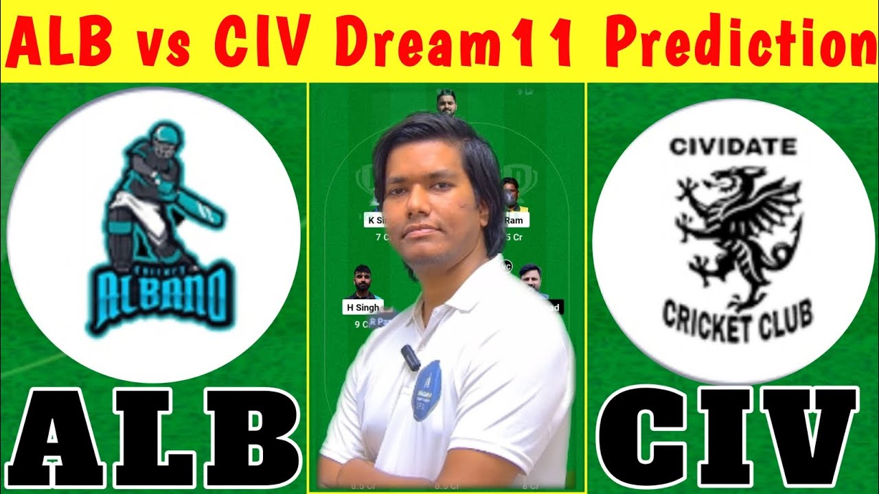 ALB VS CIV / ALB VS CIV Dream11 / ALB VS CIV Dream11 Prediction / ALB ...