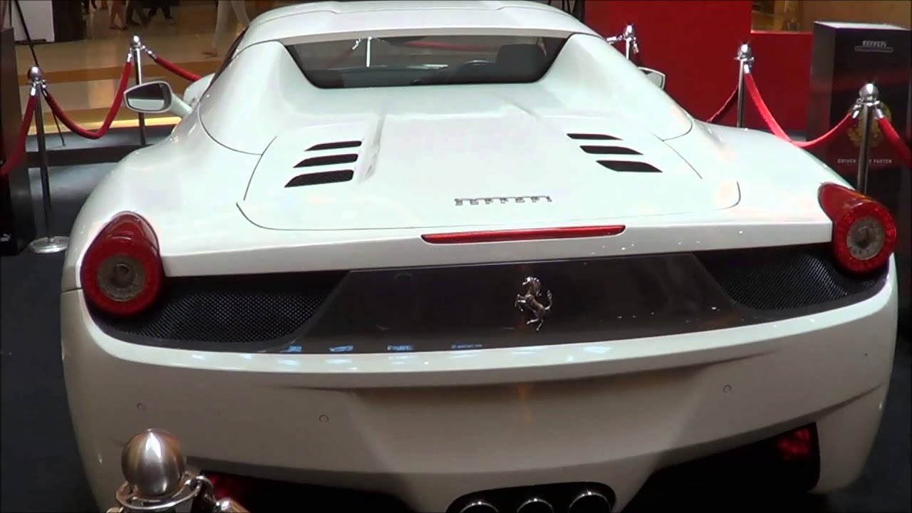 Ferrari 458 Italia Spider at Puma Motorsport Sunway Pyramid Roadshow ...