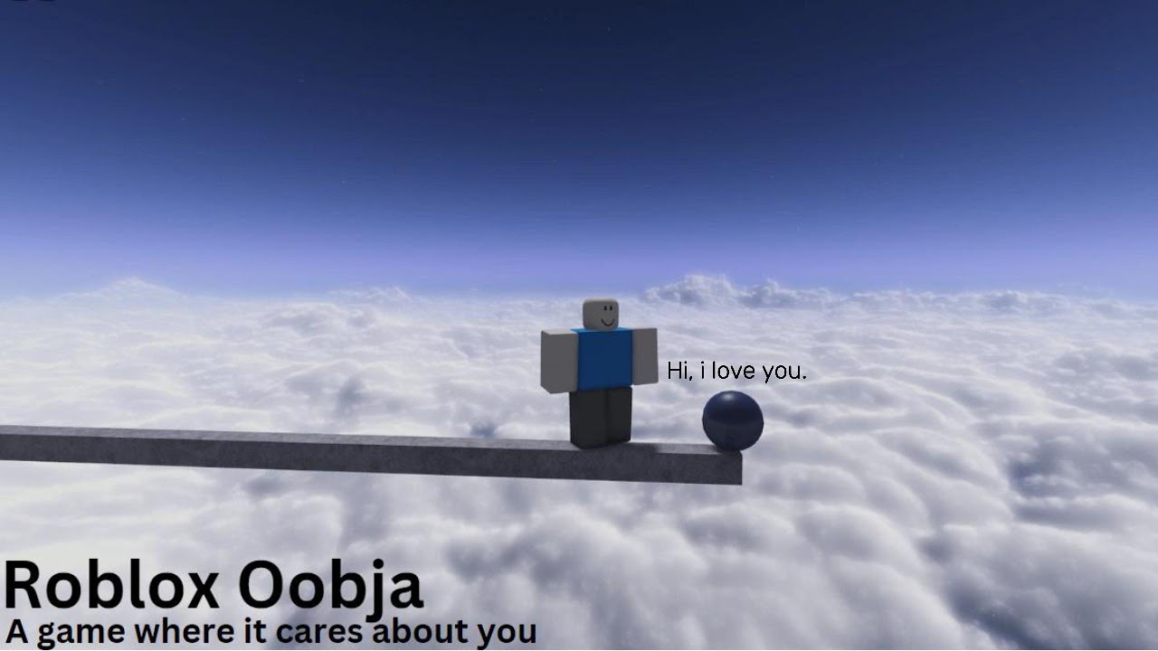 Roblox Oobja - A game where it cares you - YouTube