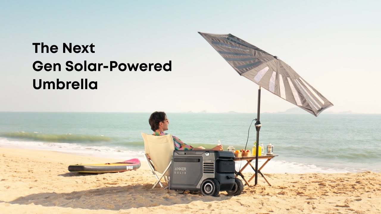 Anker SOLIX Solar-Powered Umbrella: Power and Shade, Perfectly Combined ...