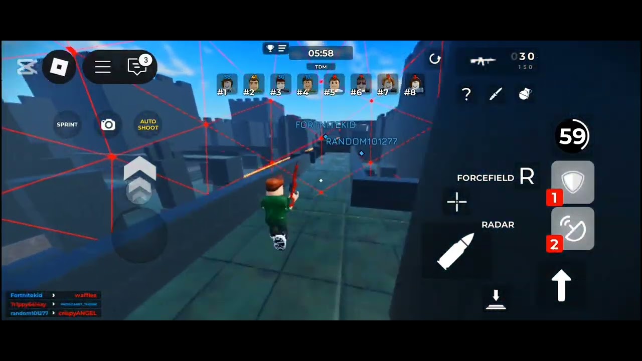 Roblox gun fight arena - YouTube