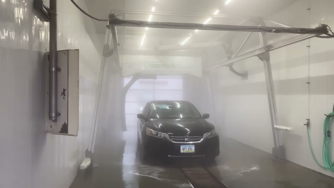 PDQ LaserWash G5-S Touchless Car Wash - YouTube