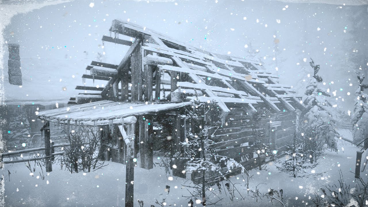 SNOW SOUND for SLEEPING. Relaxing howling wind snow blizzard sound ...