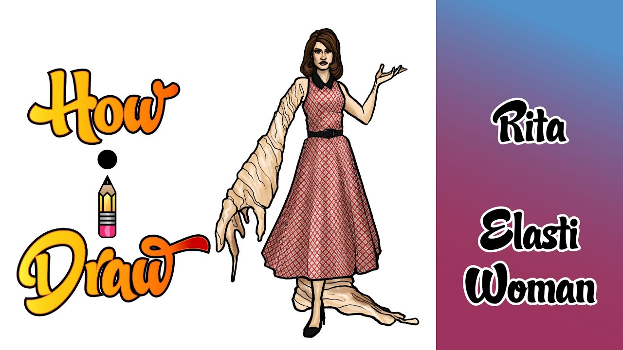 How I Draw RITA from [DC COMICS] DOOM PATROL - YouTube