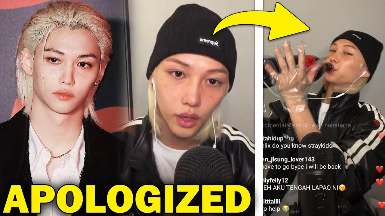 Stray Kids' Felix Apologized for drinking Coca-Cola during live ...