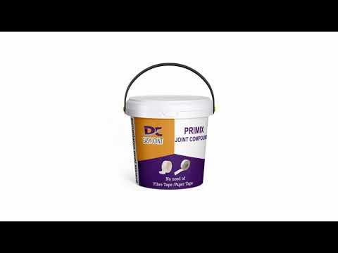DC Easy Joint ( Premix Jointing Compound) No need of Paper or Fibre Tape for all types of Boards ...