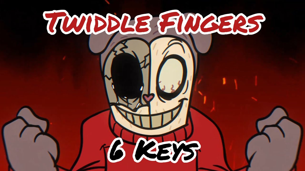 FNF | TWIDDLE FINGERS | But With 6 Keys - YouTube