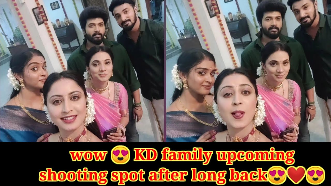 wow 😍 KD family upcoming shooting spot after long back 😍 ️😍 karthigai ...