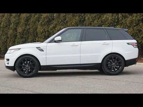 2017 Land Rover Range Rover Sport 3.0L V6 Supercharged HSE - YouTube