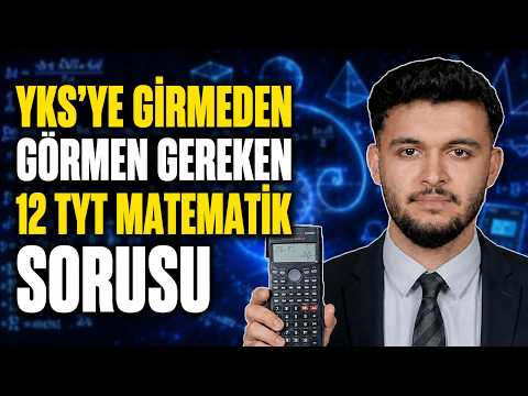 YKS'YE GİRMEDEN BU TYT MATEMATİK SORULARINI MUTLAKA ÇÖZ ! | 2026 TYT MATEMATİK SORU TAHMİNİ! #yks