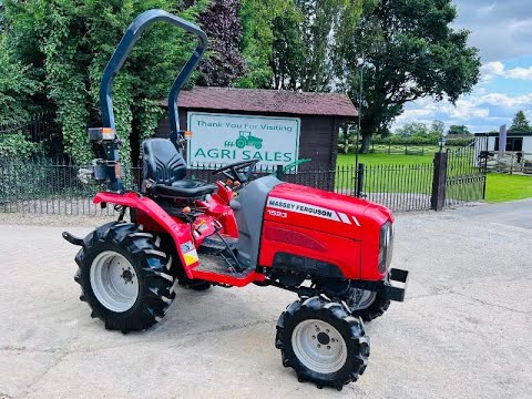 MASSEY FERGUSON 1523 COMPACT TRACTOR *1321 HOURS* C/W ROLE BAR - YouTube