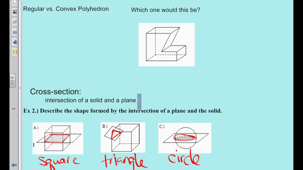 Geometry 11-1 Exploring Solids - YouTube