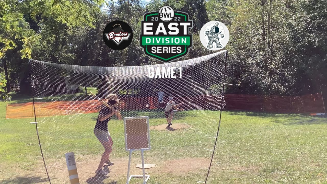 East Division Series Game 1 | Bombers vs Wonder | BWL Wiffle Ball 2022 ...