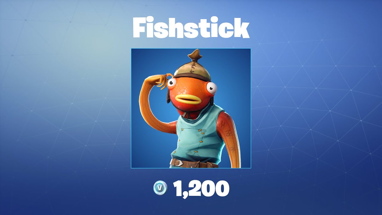 Fishstick (Updated with new styles) | Fortnite Outfit/Skin - YouTube