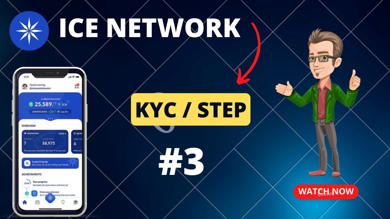 Ice Network KYC Step #3 Step By Step Guide || Ice Network KYC ...
