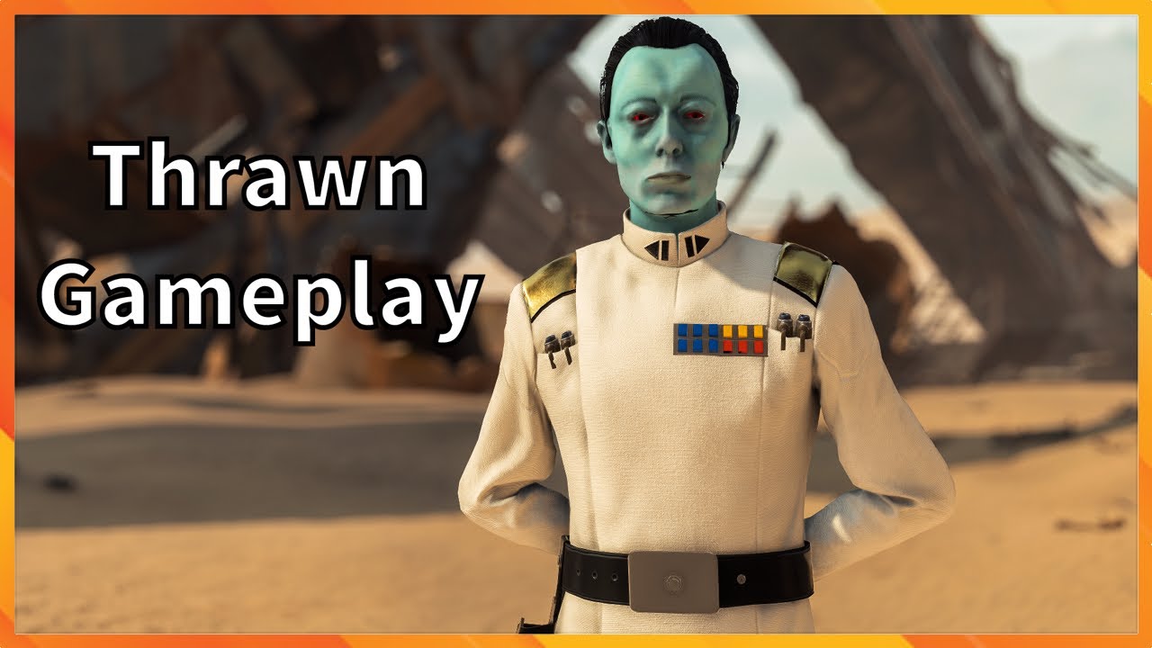 Thrawn Gameplay Star Wars Battlefront 2 - YouTube