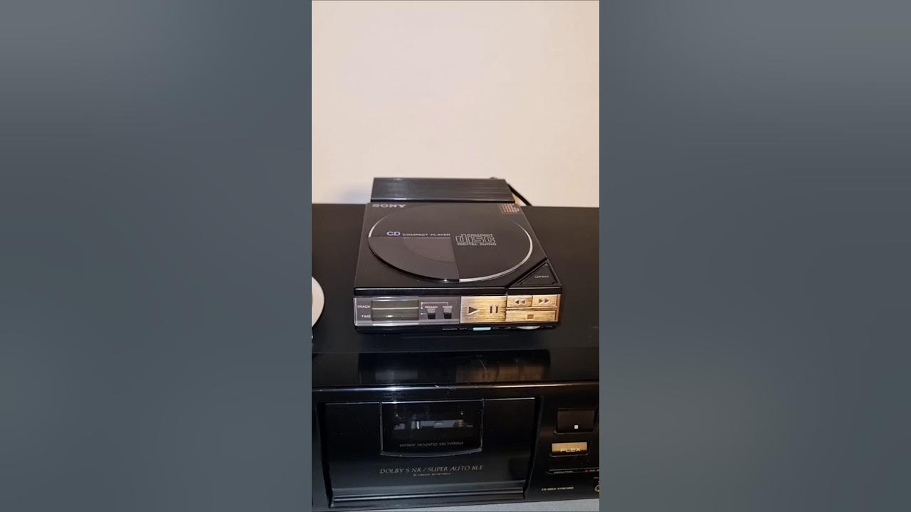 Sony D-50 (D-5) - The first portable CD player in the world, released in 1984! #tech #sony - YouTube