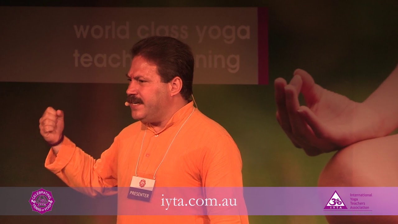 Dr Ananda at IYTA 50th Anniversary 2017 on the "Energy Matrix of Yoga ...