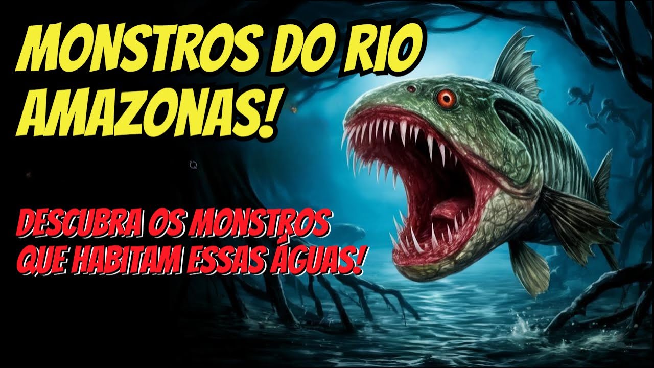 Monstros do Rio Amazonas! Criaturas Gigantes das Águas Selvagens! - YouTube