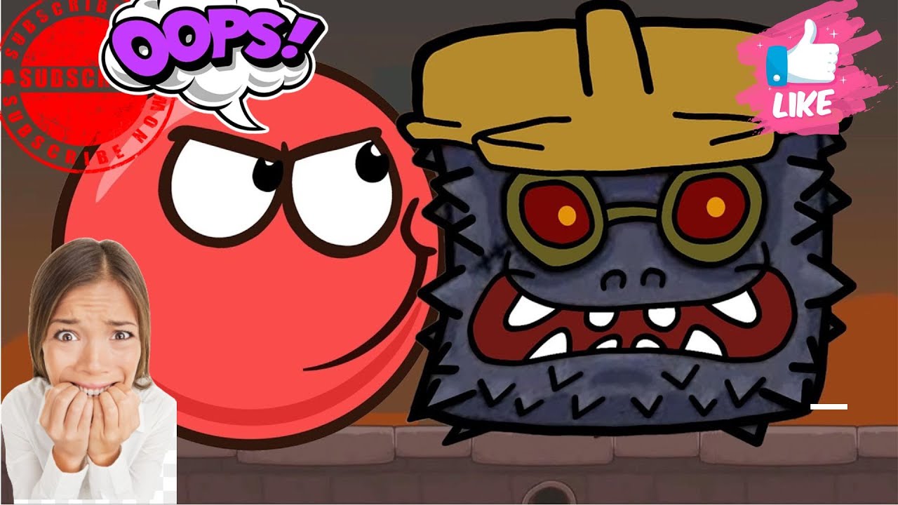 RED BALL second attempt CARTOON №2 - YouTube
