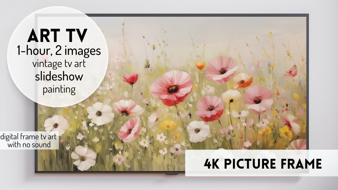 4K Vintage Art TV Turn Your TV Into Art ~ 1 Hr 2 Paintings ~ Frame TV ...