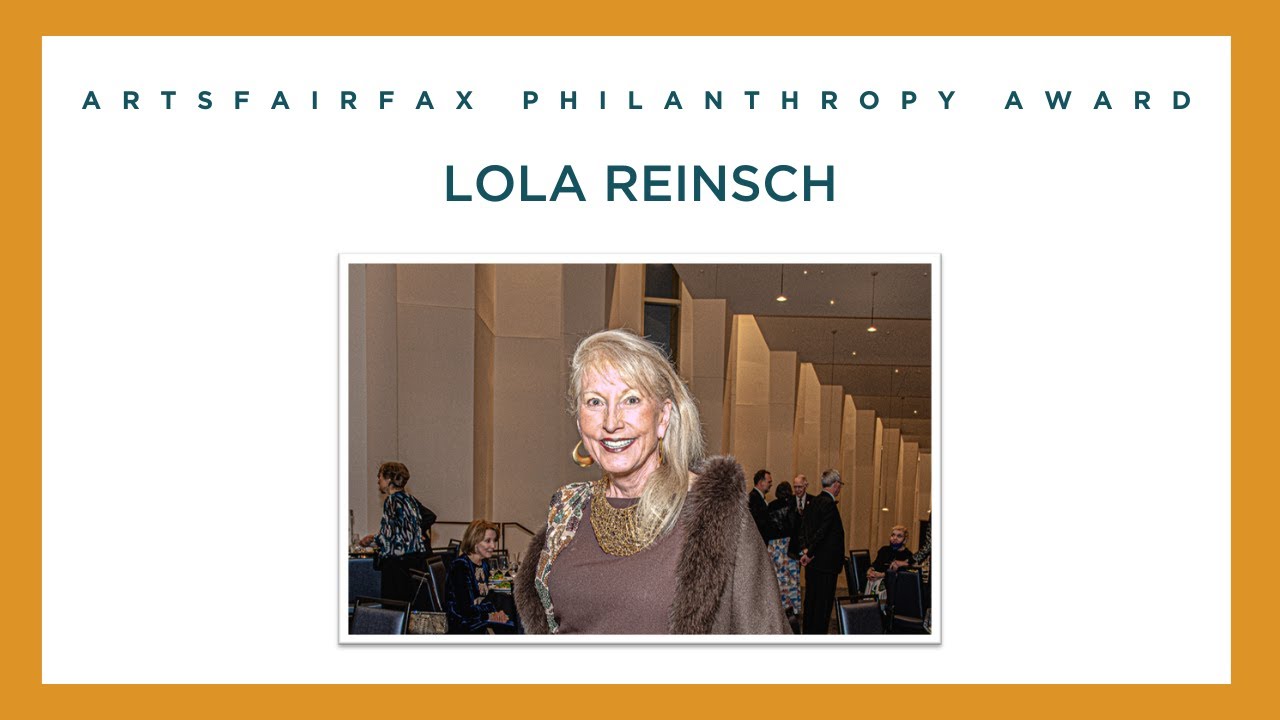 Lola Reinsch ArtsFairfax Award 2023 - YouTube