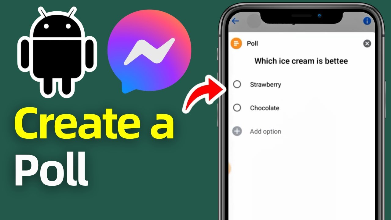 How To Create Polls On the Messenger App | Make Poll In Facebook Group ...