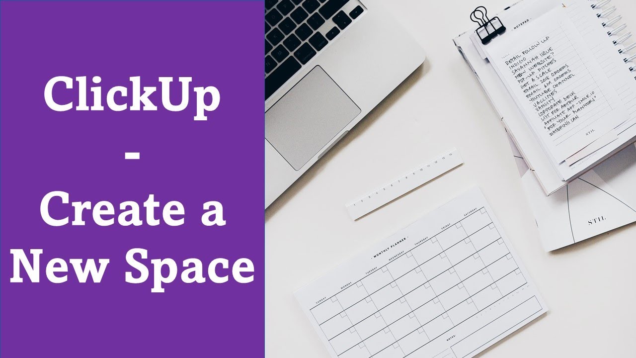 Create a New Space in Clickup - YouTube
