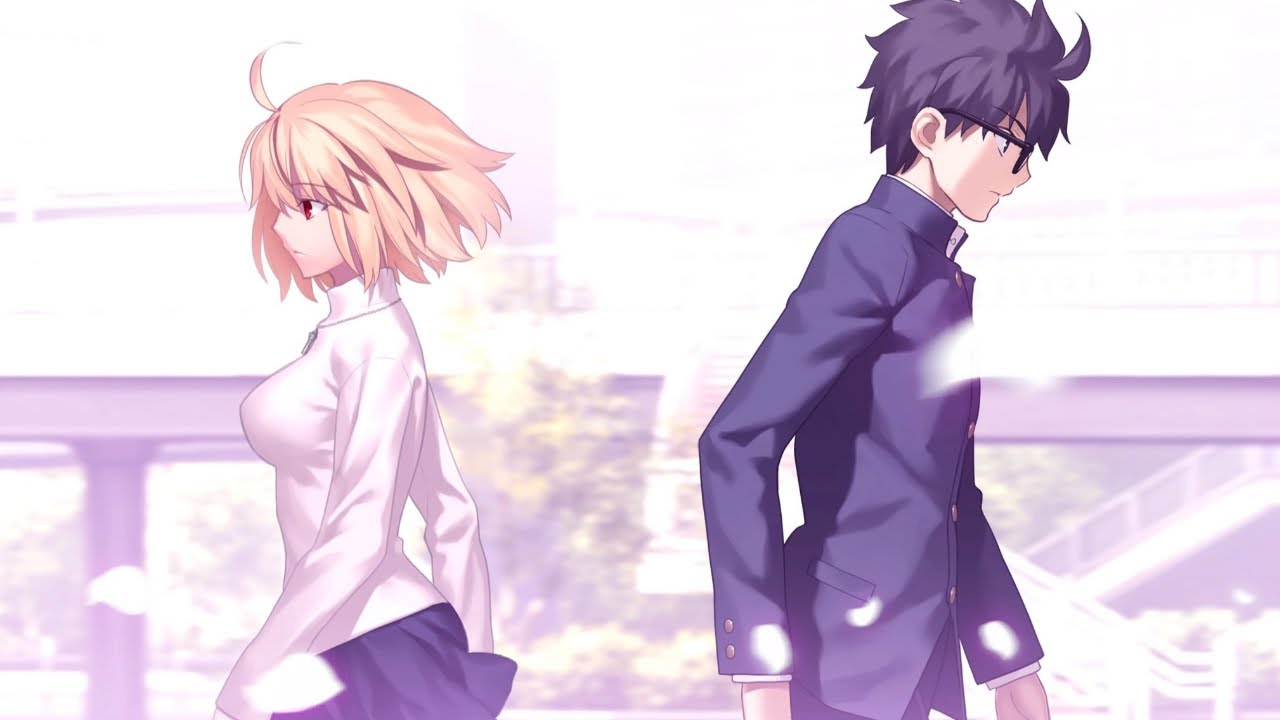 TSUKIHIME Remake - [ENG] - Shiki Meets Arcueid - YouTube