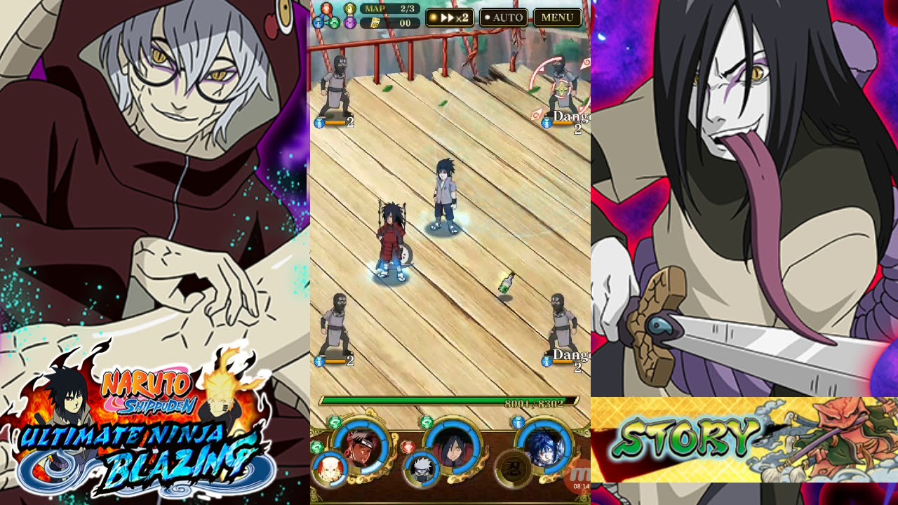 Naruto Blazing: Battle at Tenchi Bridge (Story) - YouTube