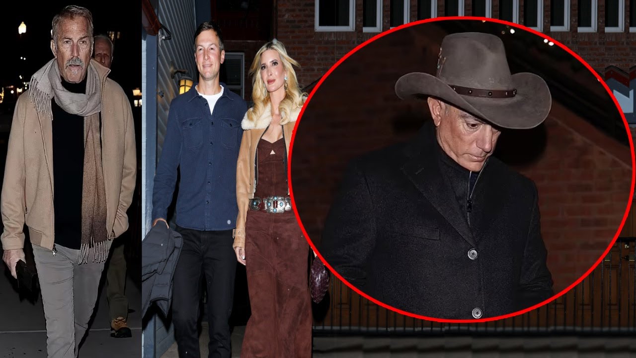Kevin Costner, Ivanka Trump attends Jeff Bezos dinner party at sushi ...