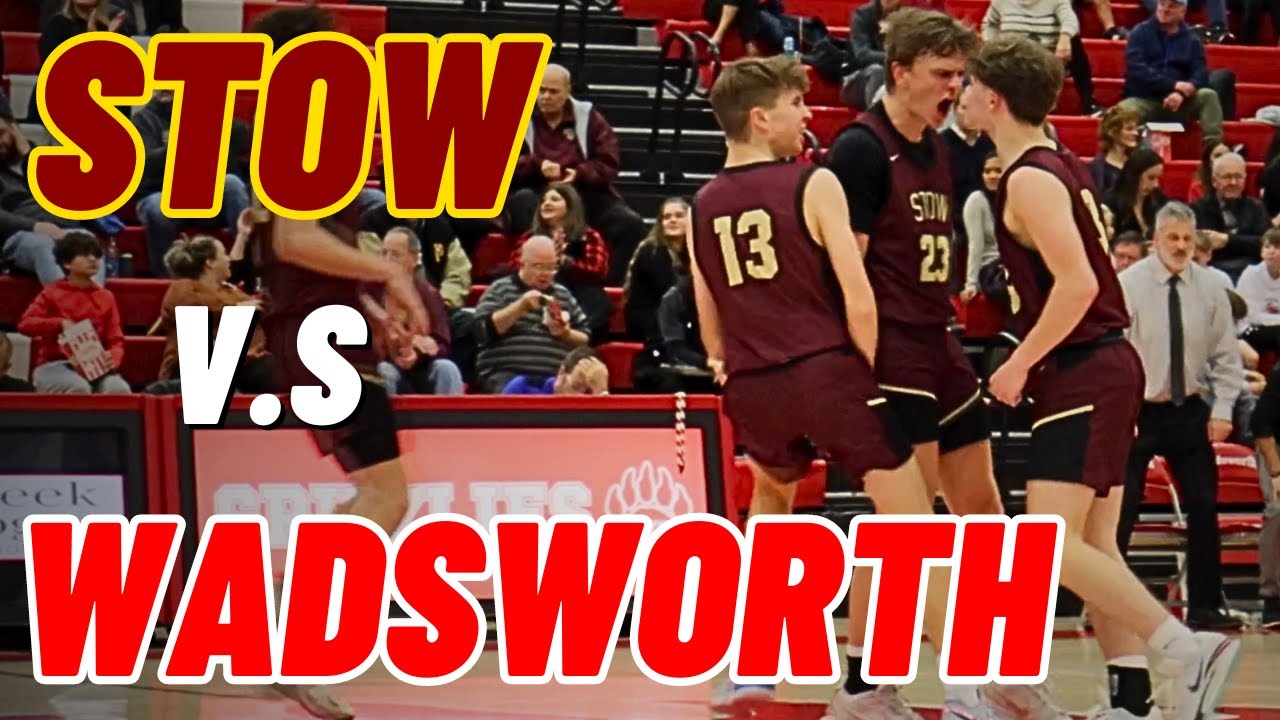 2023 Stow Basketball v.s Wadsworth - YouTube