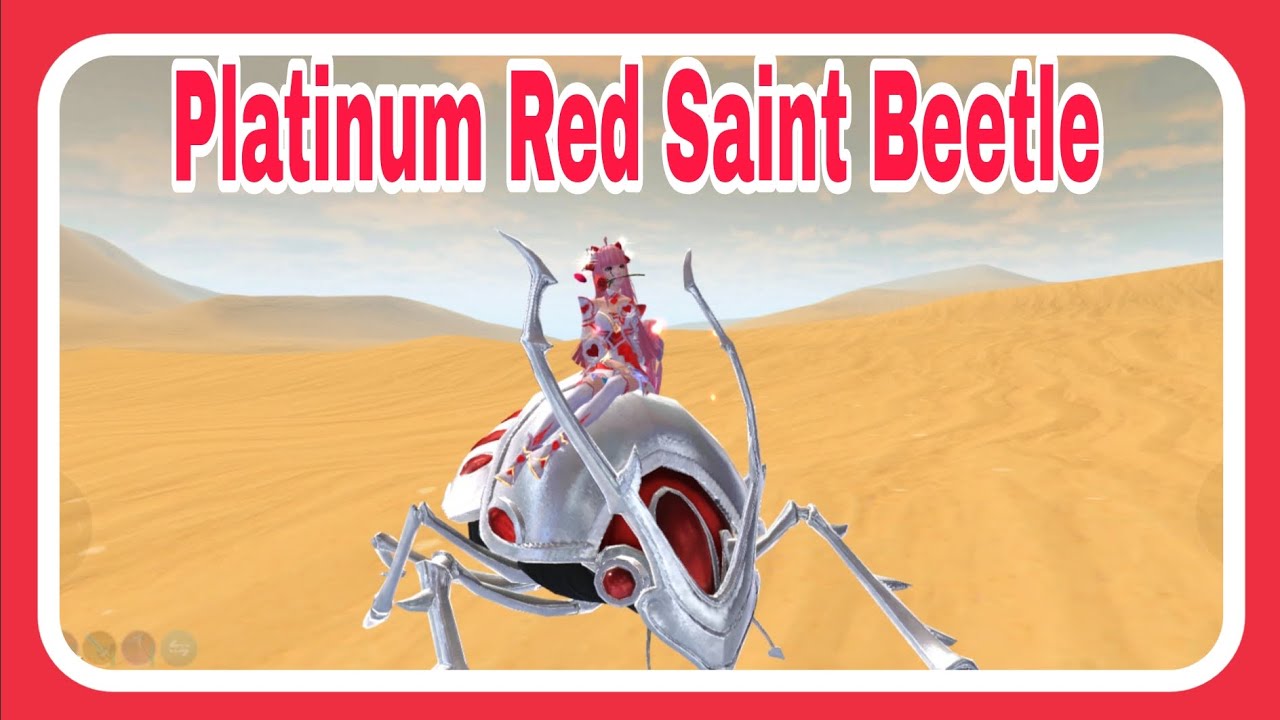 Utopia Origin | Platinum Red Saint Beetle | How to make 🤩🤩 - YouTube