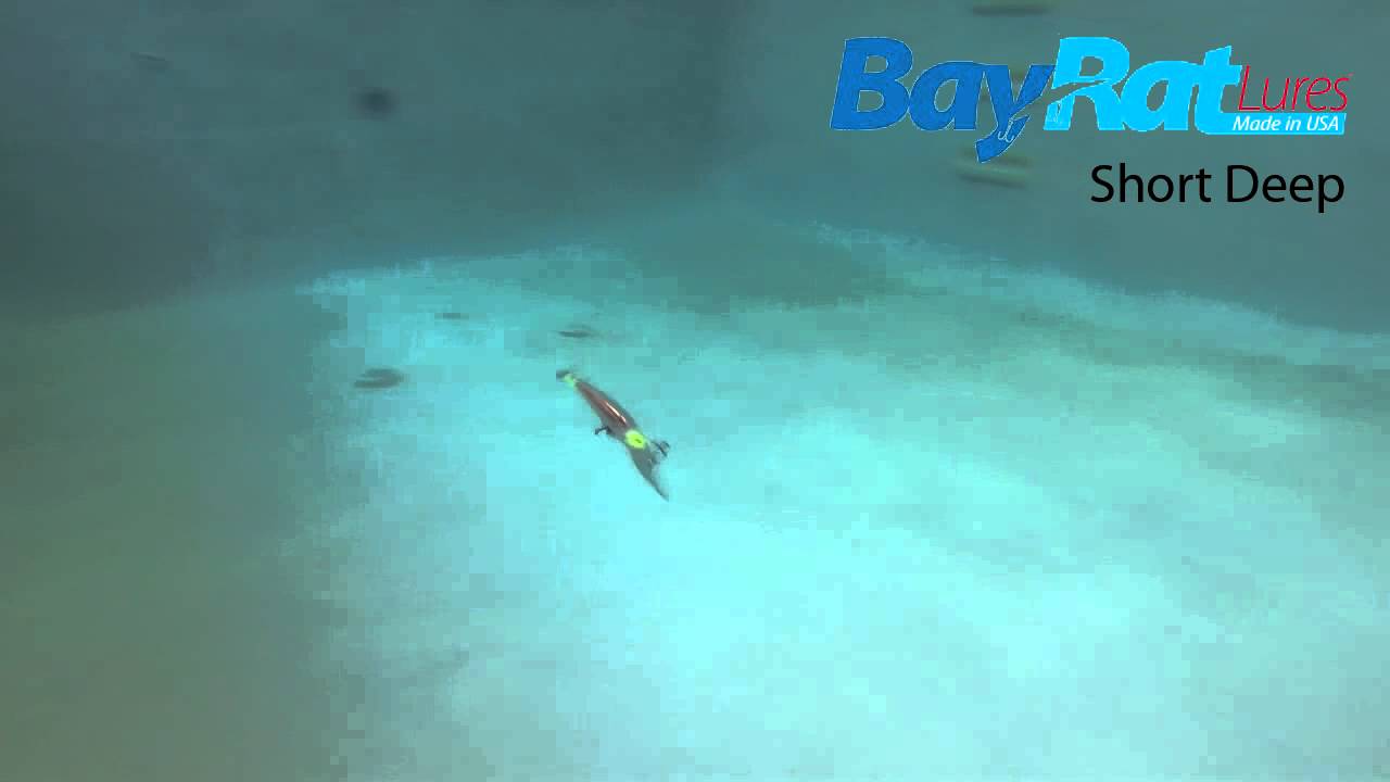 Bay Rat Lures - Short Deep - YouTube