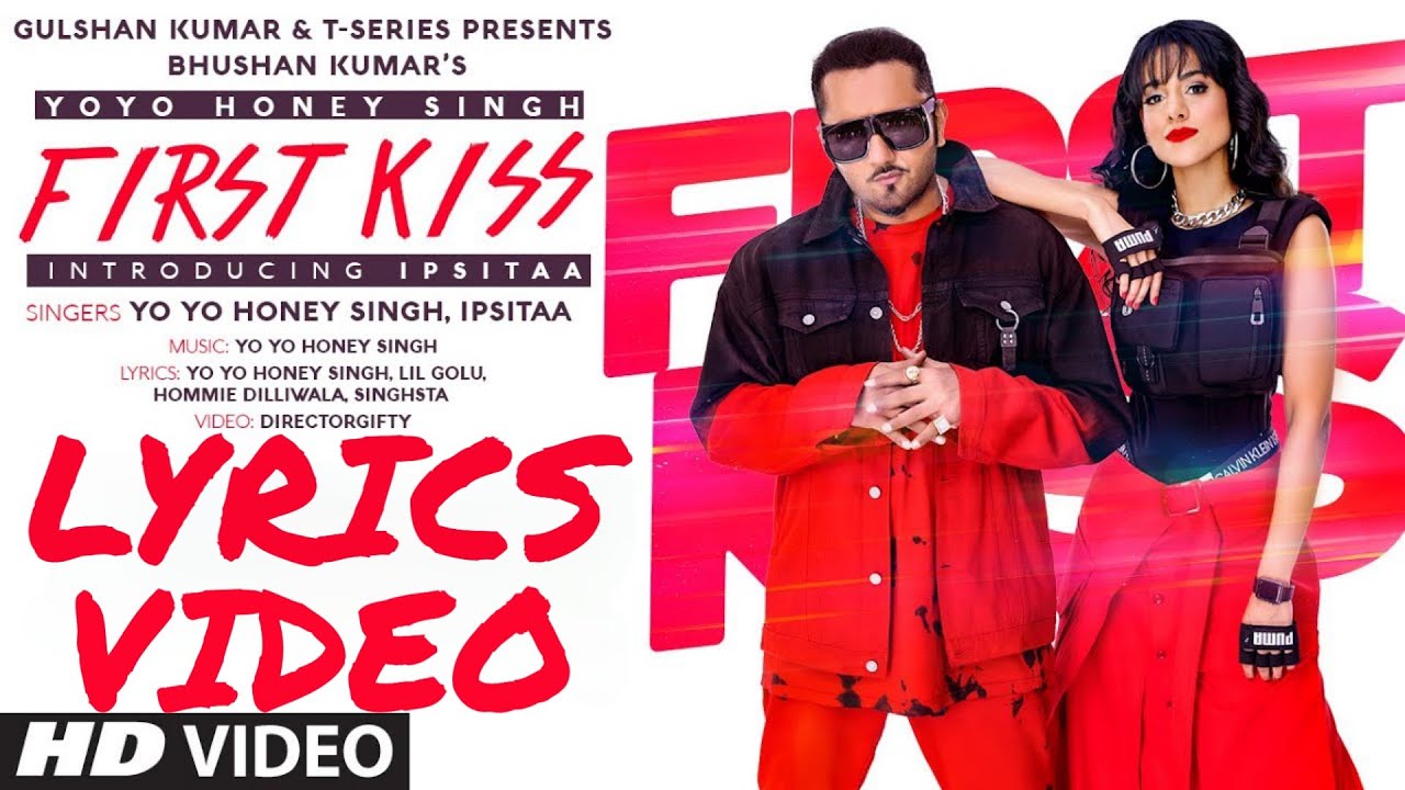 FIRST KISS LYRICS VIDEO - YouTube