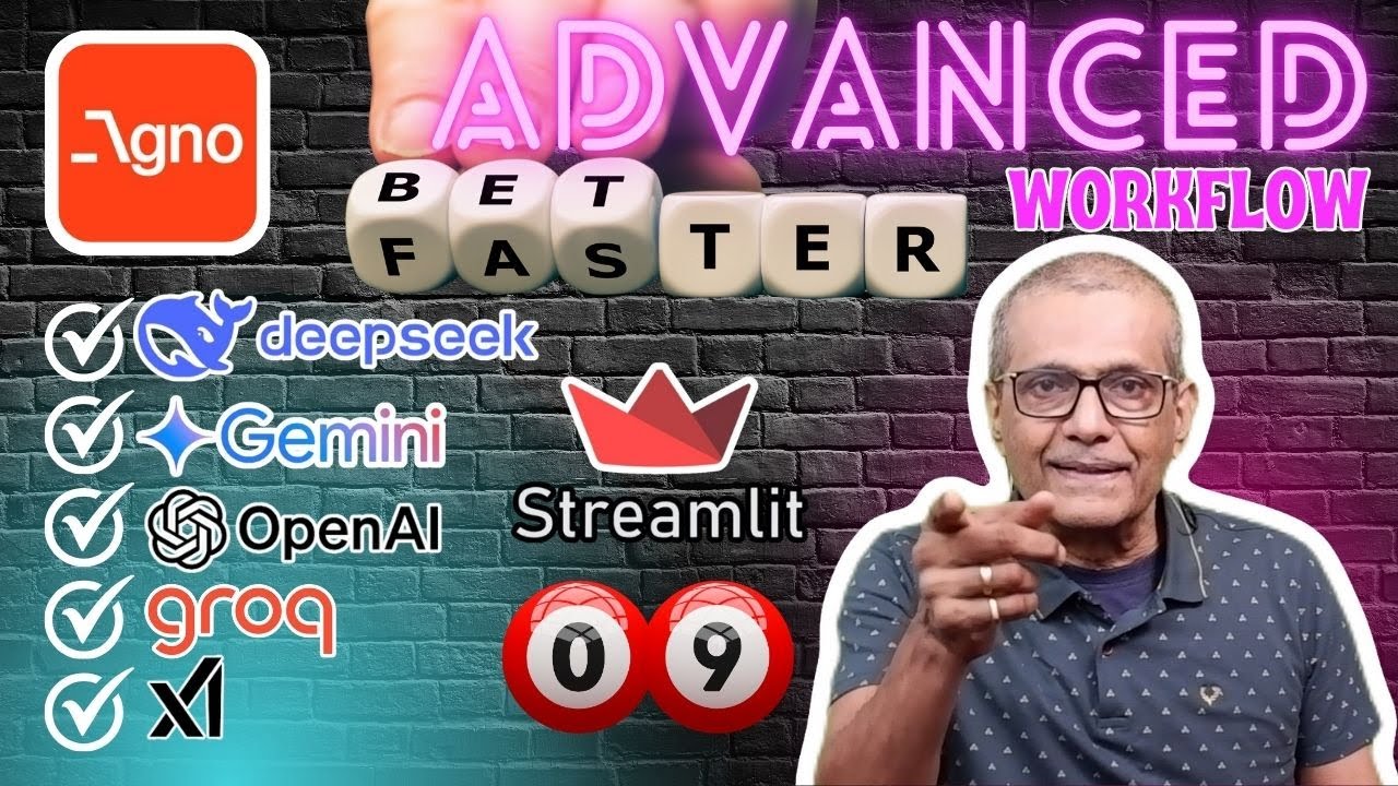 Advanced AI Research Workflow with Streamlit & Agno | DeepSeek, xAI Guide - YouTube