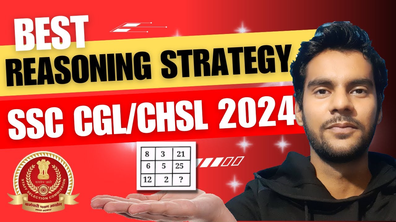 Reasoning Strategy for SSC CGL 2024 - YouTube