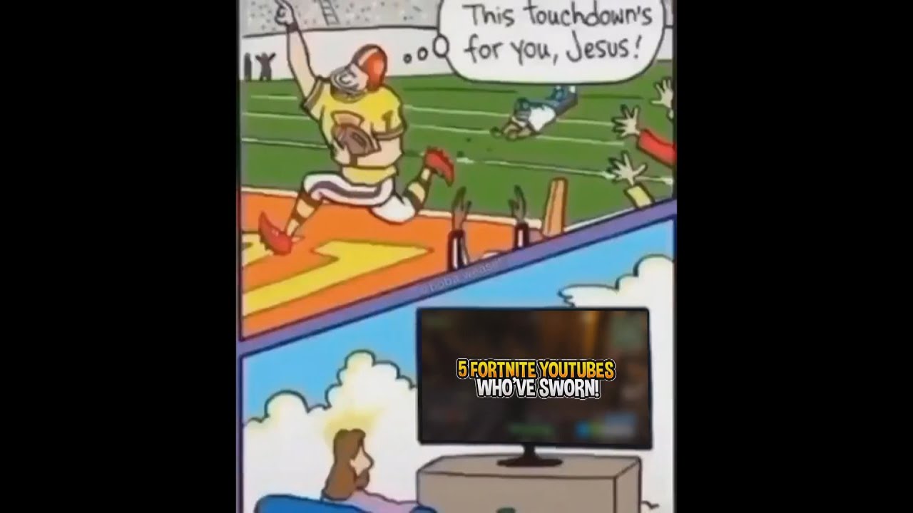 THIS TOUCHDOWN'S FOR YOU JESUS MEME - YouTube