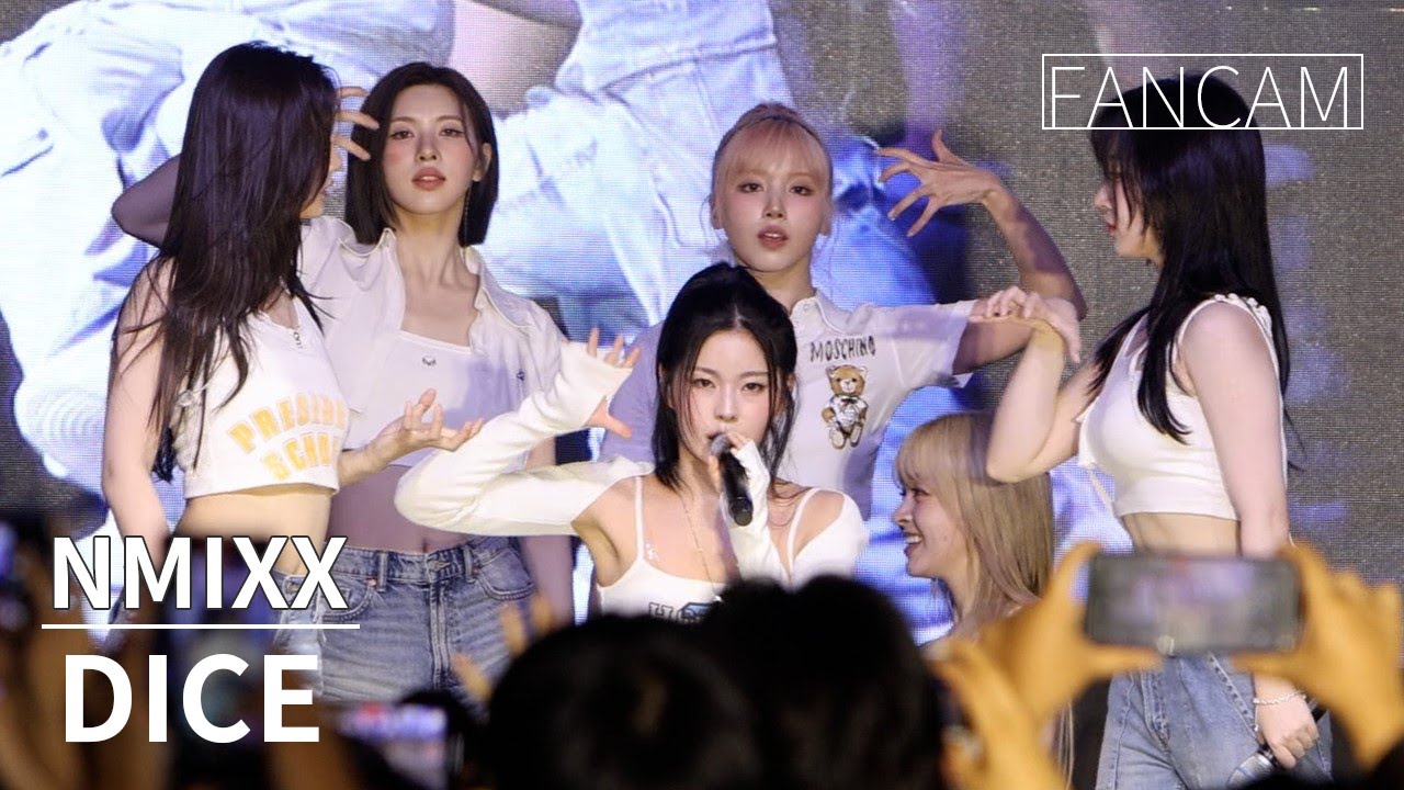 NMIXX - DICE 4K60p fancam with lyrics - YouTube